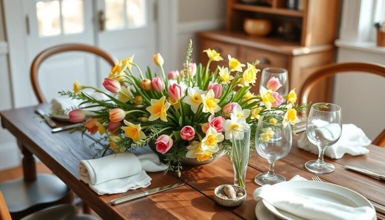 Simple Spring Centerpieces for Your Dining Table