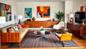 How to Style an MCM (Mid-Century Modern) Living Room