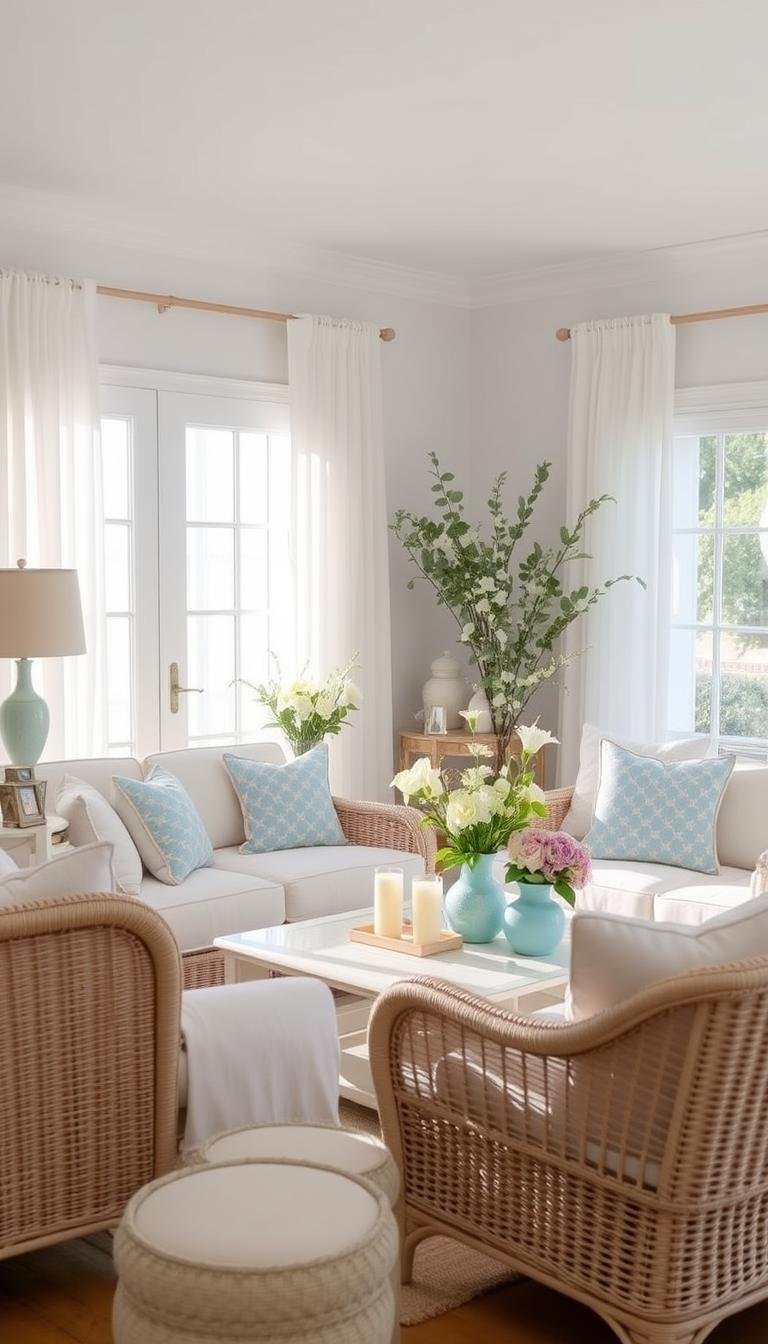 Summer Living Room Decor: 10 Ways to Create a Light & Breezy Space